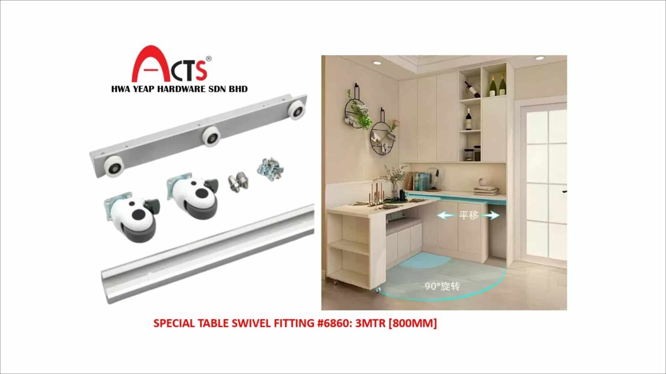 Special Table Swivel Fitting 6860 800mm | Heavy Duty