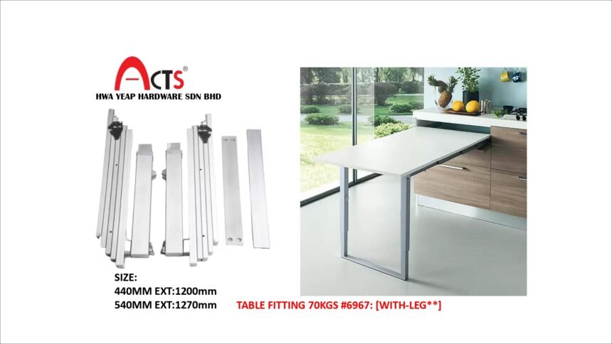 Table Fitting 70kg 6967 with Leg | ACTS-ID