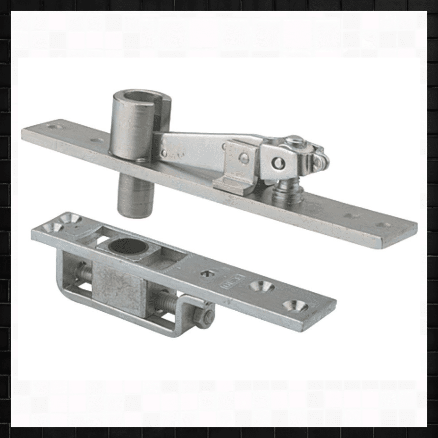 Hafele Adjustable Barrel Hinge for Double Action Swing Doors Geze ...