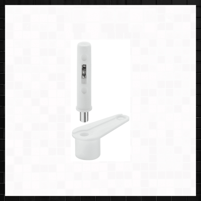 Hafele Pivot Hinge White Durable Smooth Opening Malaysia