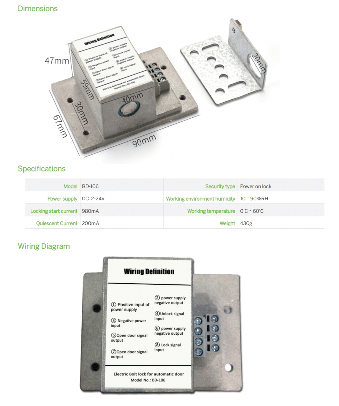 999BD Drop Bolt Lock | Secure Door Hardware